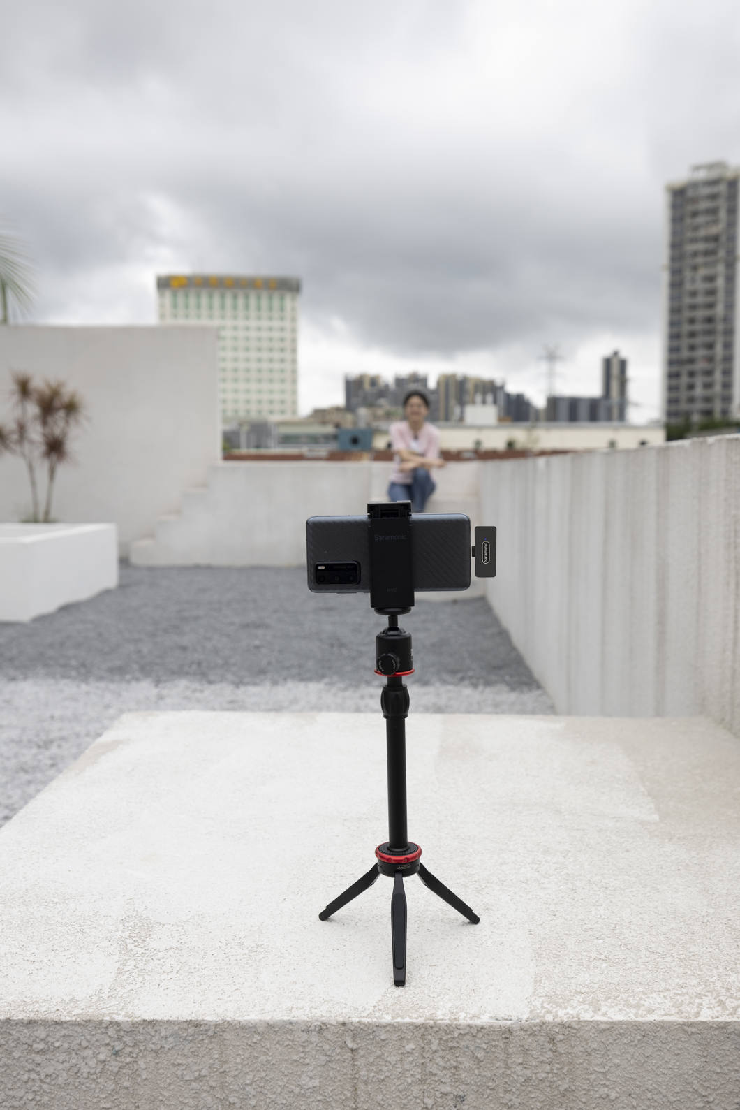 Saramonic Blink 100 B4 (TX+TX+RX Di) 2 to 1, 3.5mm 2,4 GHz wireless ...