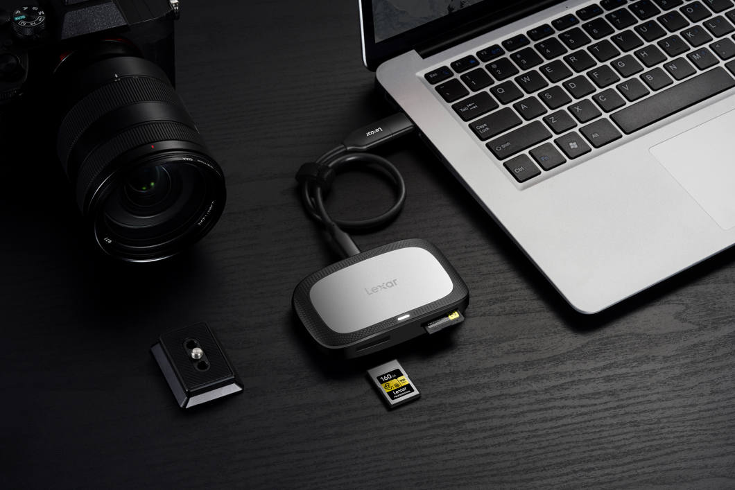 Lexar Cardreader CFexpress Type A & SD (LRW530U) UHS-II USB 3.2 Gen2 Reader