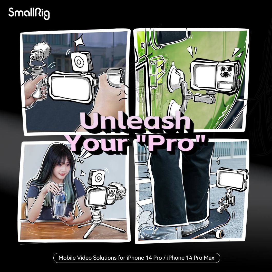 SmallRig 4079 17 mm Threaded Lens Backplane For iPhone 14 Pro Max