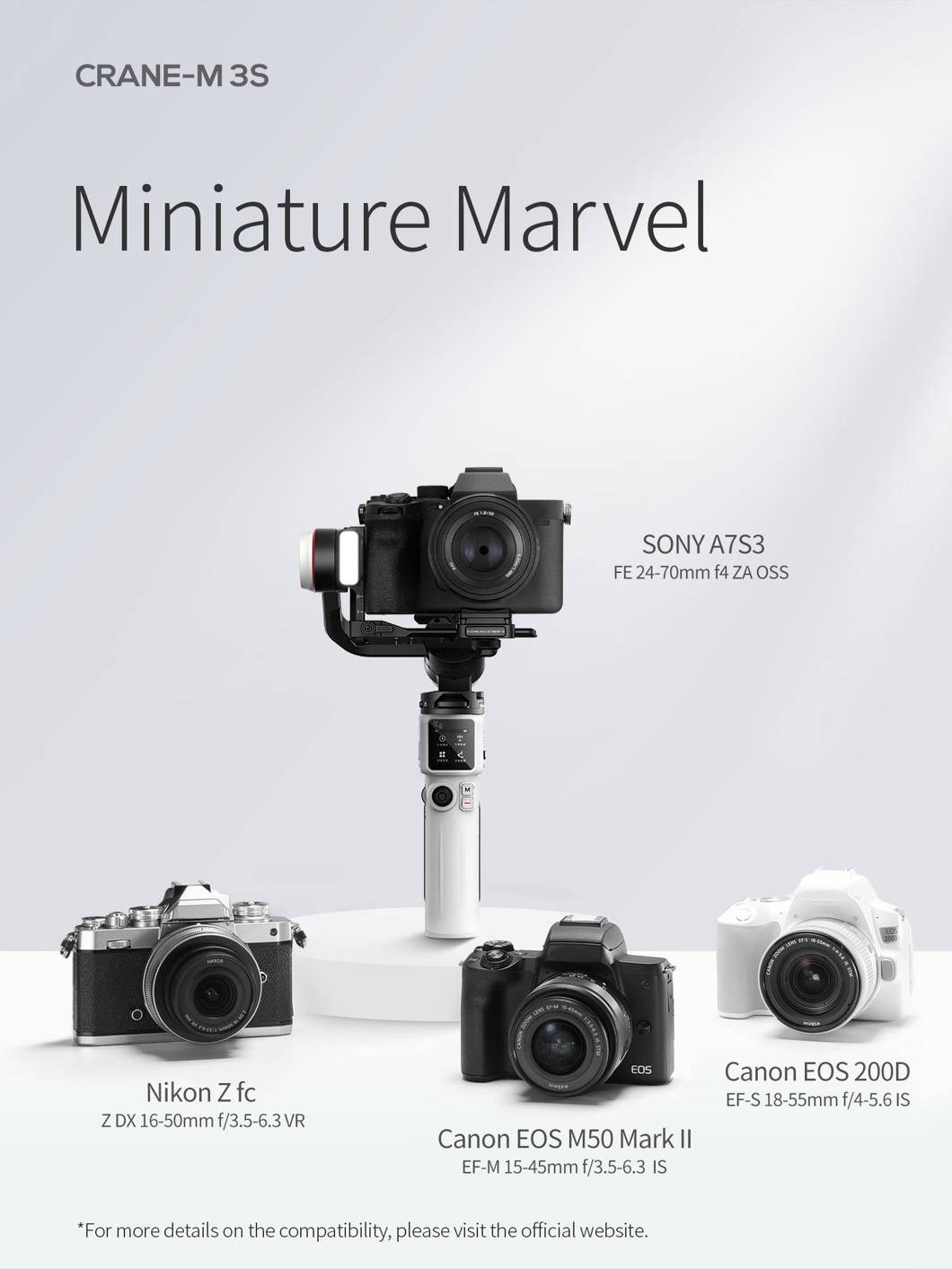 Zhiyun Crane M3S Combo Gimbal