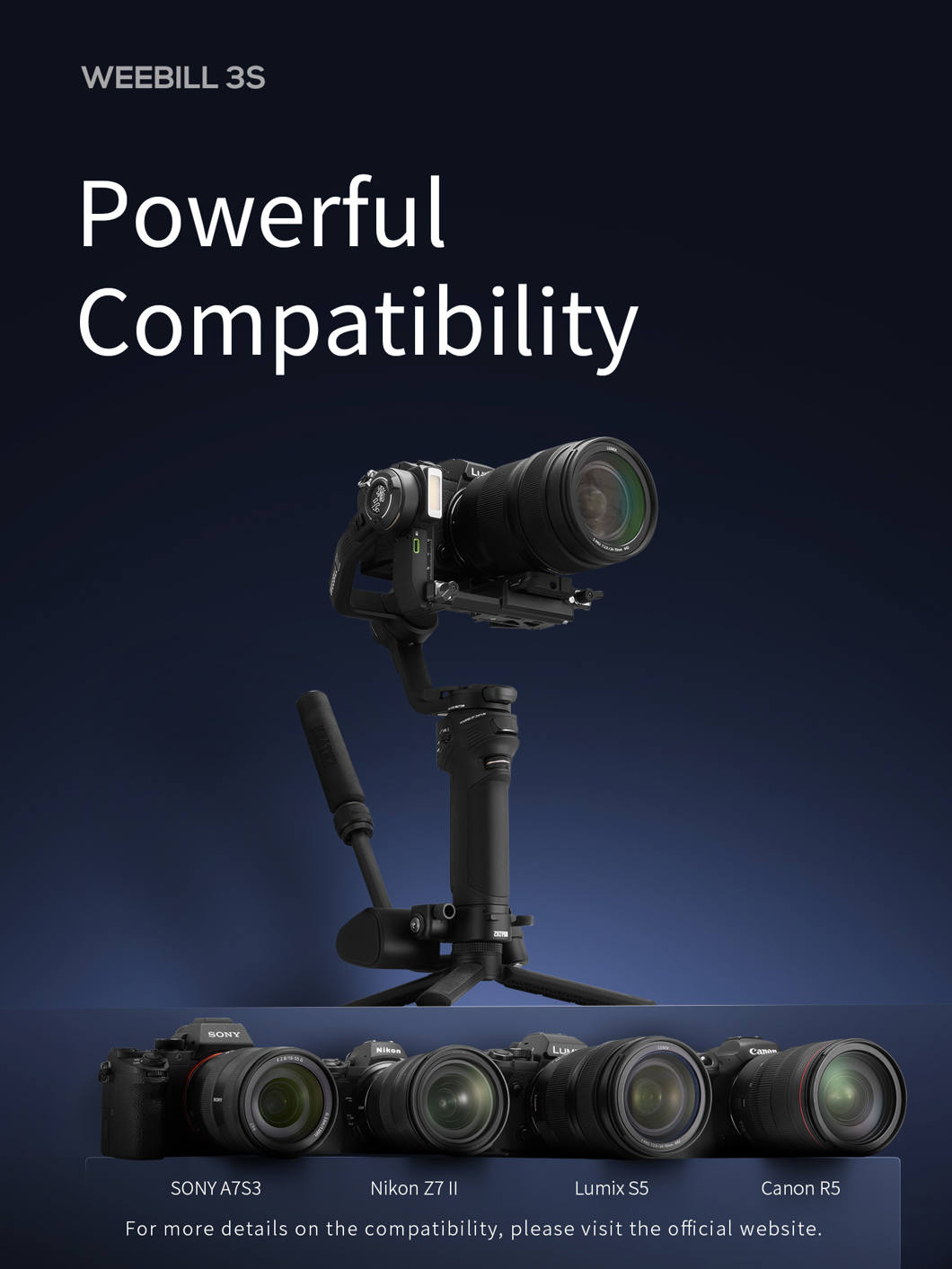 Zhiyun Weebill 3S Combo Gimbal