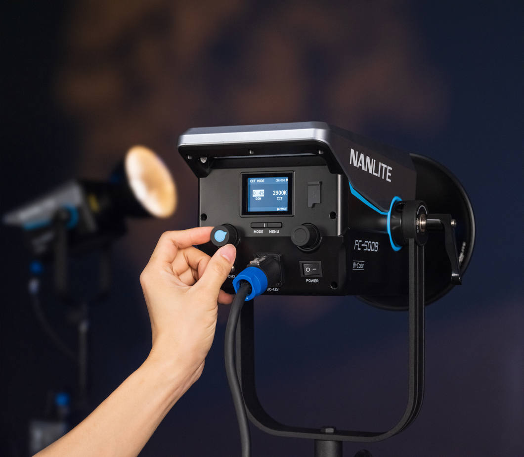 Nanlite FC-300B LED Bi-color Spot Light