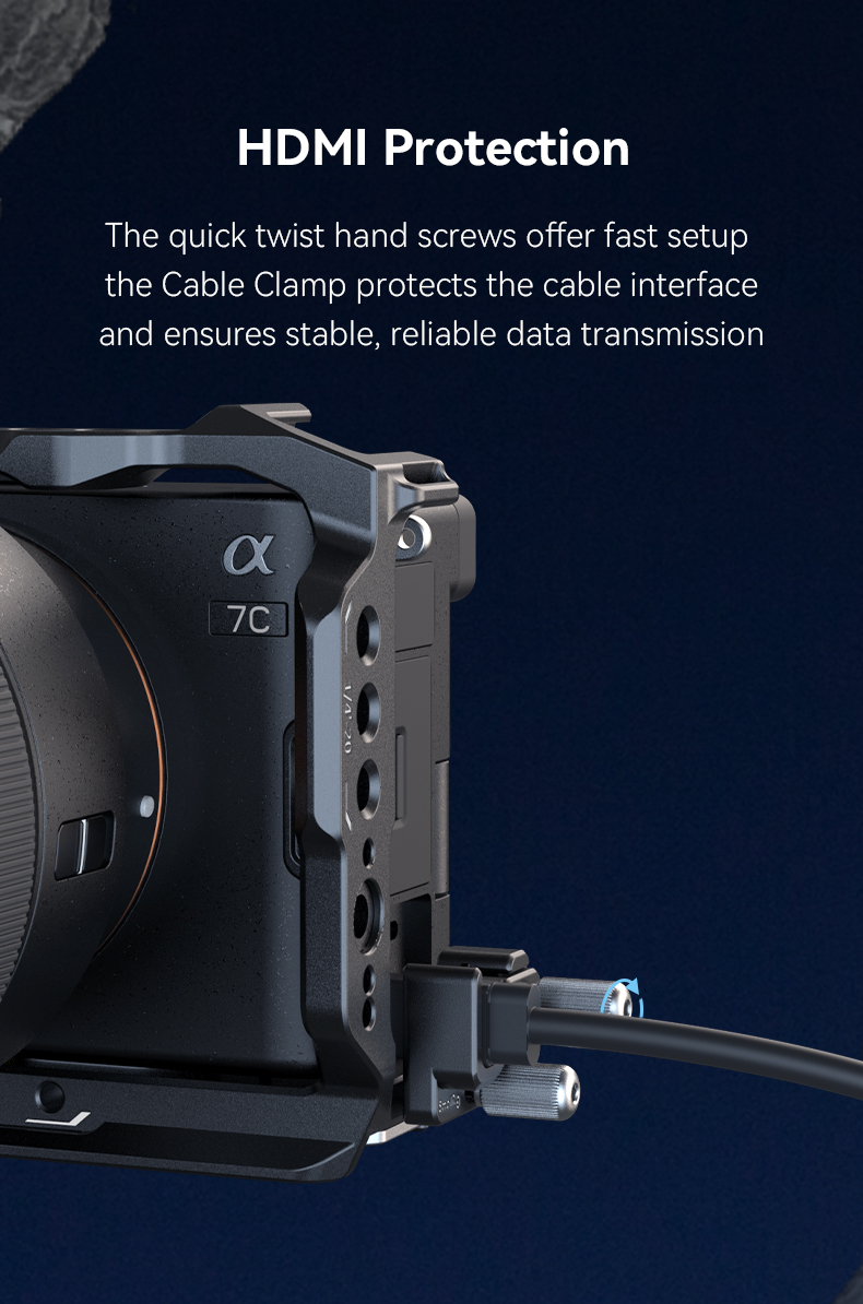 SmallRig 4439 Bottom Mount Plate for Sony A7CII / A7CR (Silver)