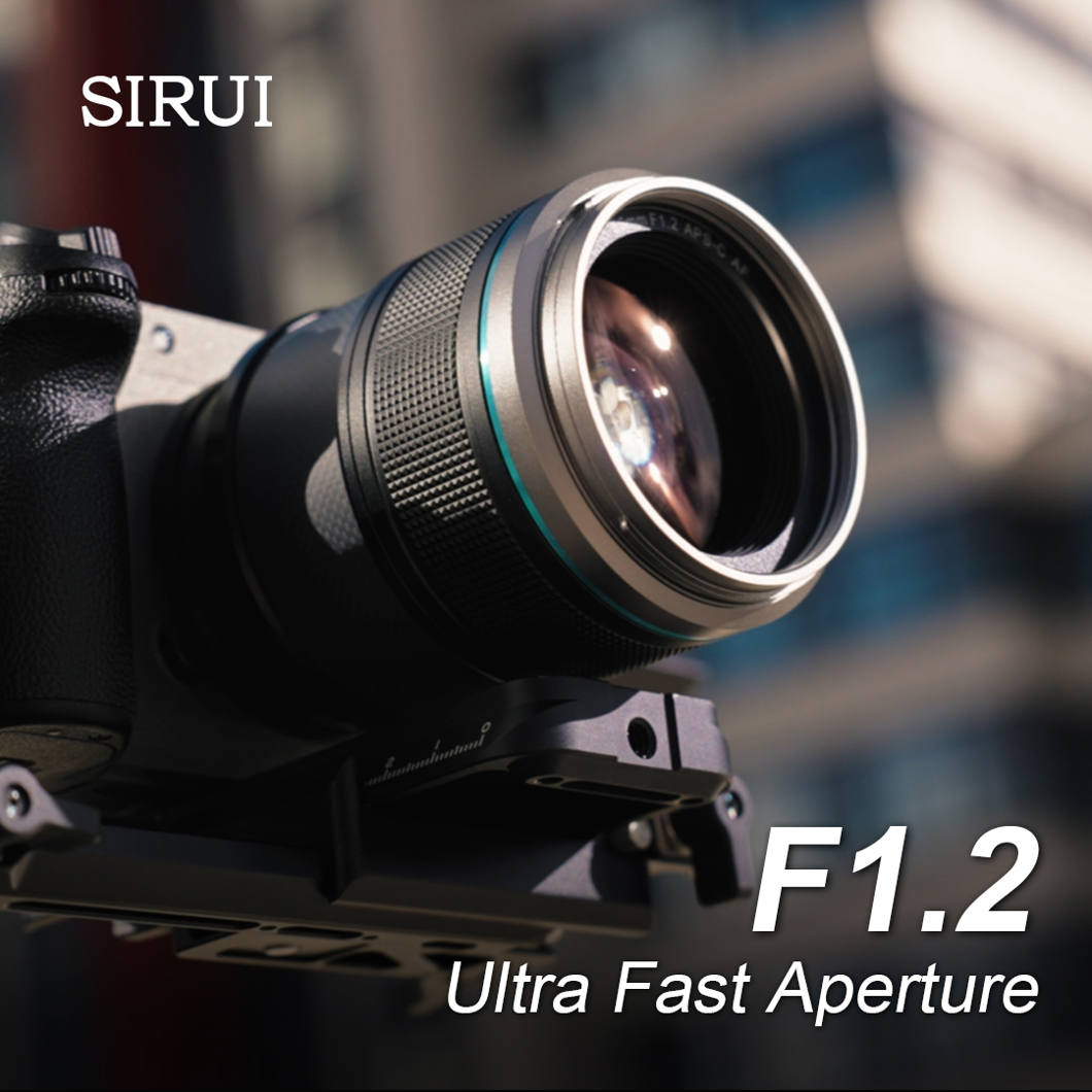 Sirui Sniper Lens APS-C AF 56mm F1.2 Z-Mount Black Carbon